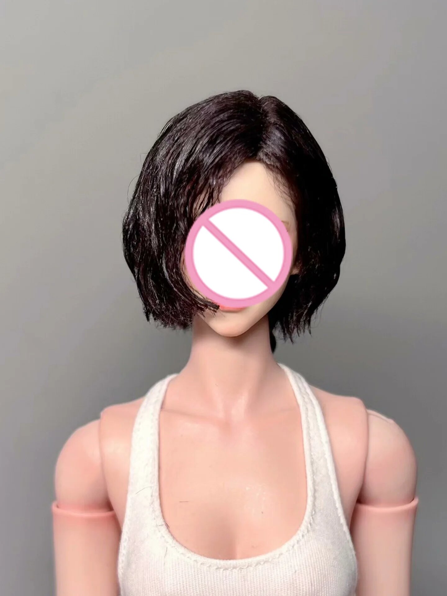 Парик для фигурки Hot Toys 1/6 женщина-солдат Wig O, For bald head