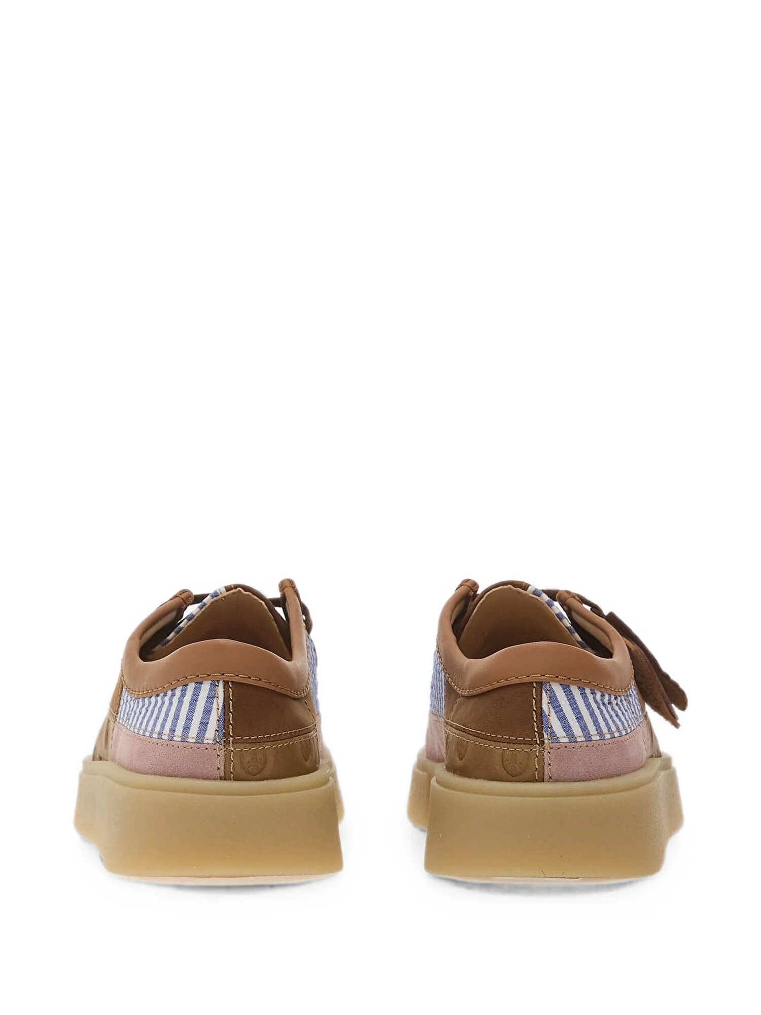 Кроссовки Clarks Torview sneakers, размер 9, коричневый/серый/оранжевый — фото 1