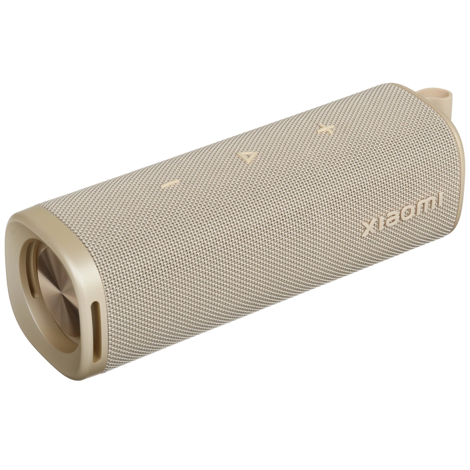 Портативная колонка Xiaomi "Sound Outdoor", золотистая, влагозащищенная, с встроенным микрофоном
