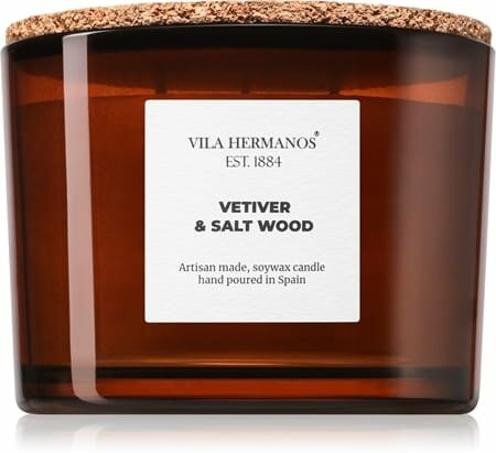 Свеча Vila Hermanos Apothecary Vetiver & Salt Wood, 350 г