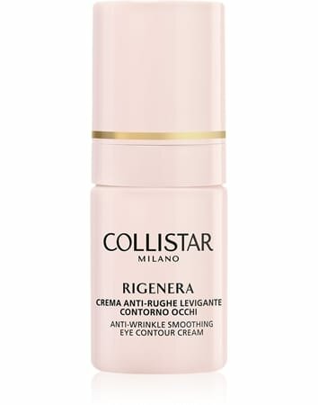 Крем для глаз collistar rigenera smoothing anti-wrinkle eye contour, 15 мл