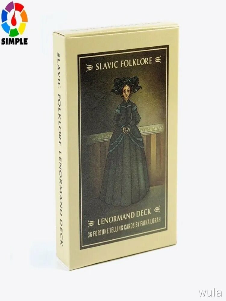 Slavic Folklore Lenormand Fairy Tale Oracle Славянский фольклор, карта-оракул tapo