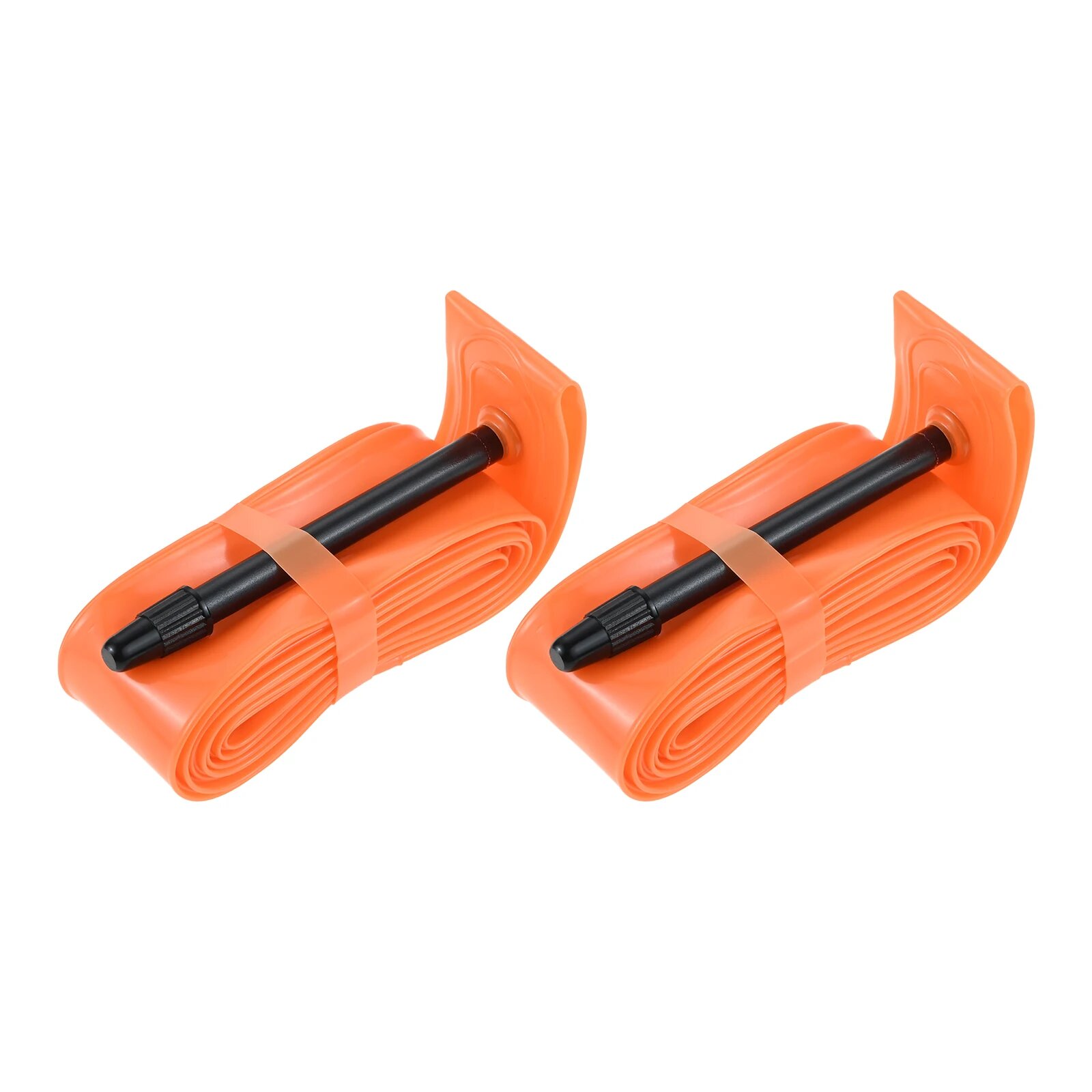 2 велокамеры ТПУ оранжевые 700C, 65mm Presta