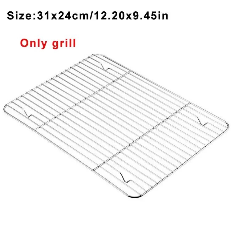 Гриль прямоугольный из нержавеющей стали, L grill