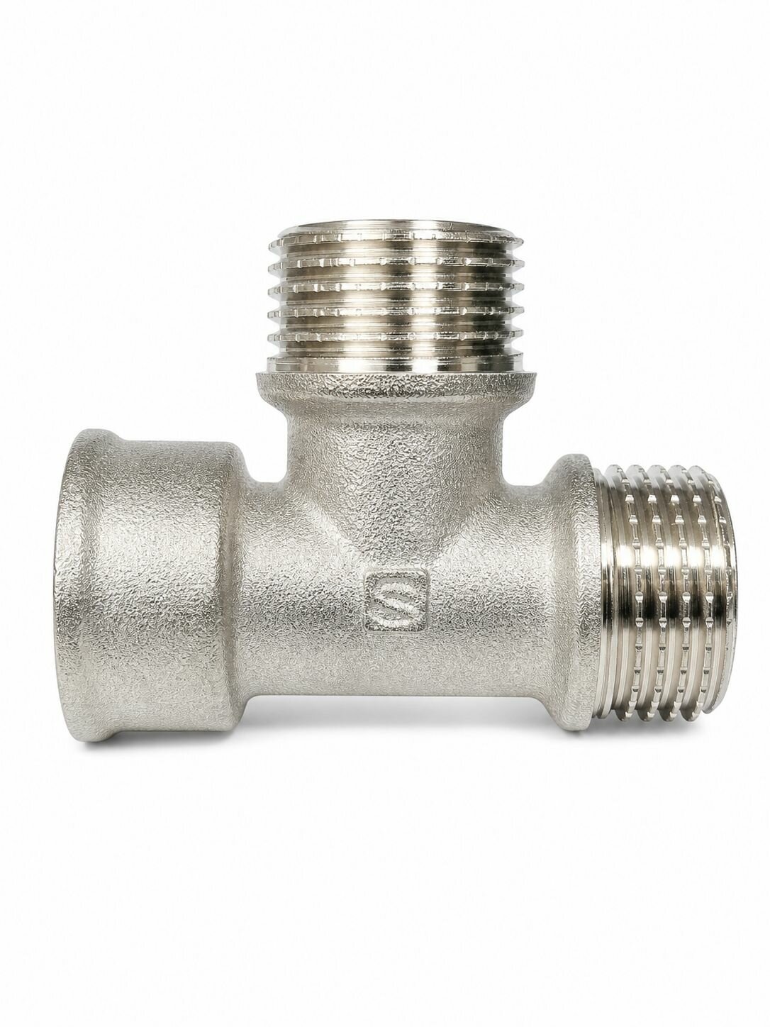 Тройник латунный 1/2" 15 В-Н-Н