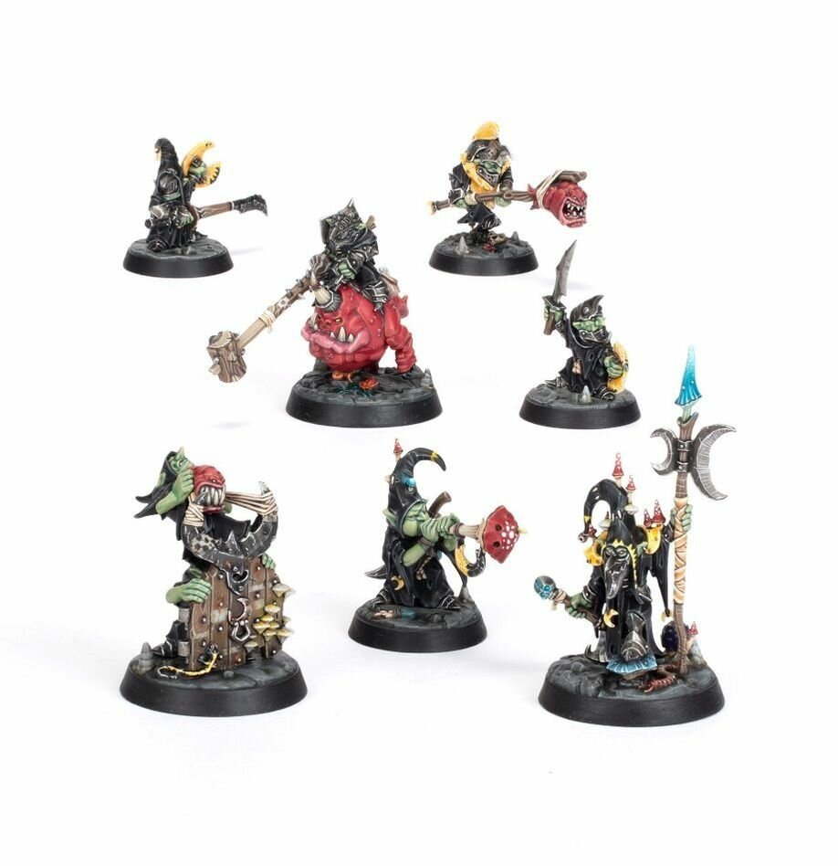 Goblin the Loony Moon Count. С подставками. Warhammer 40.000