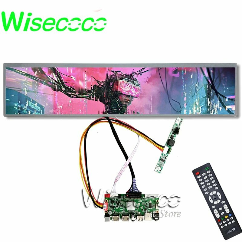 19-дюймовый растянутый LCD-дисплей 1920x360 IPS
