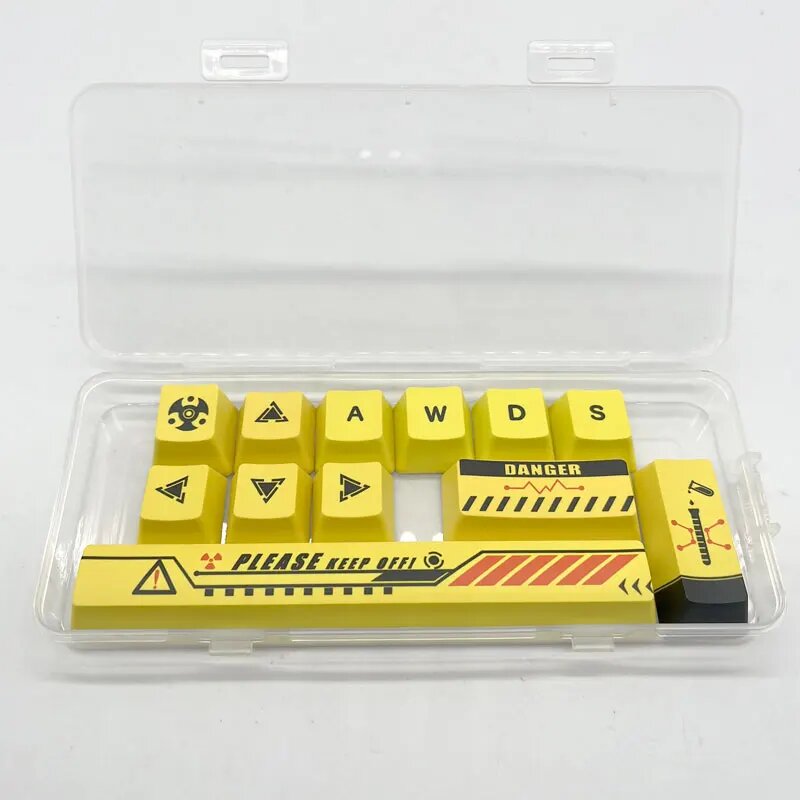 Койдинг Кейкапы Yellow OEM 12 шт. для MX клавиатур