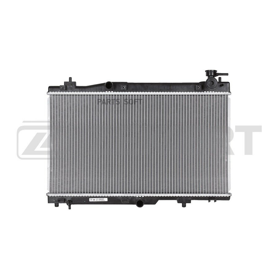 ZEKKERT MK-1324 Радиатор охлаждения Chery IndiS (S18D) 10- Kimo (A1) 07- QQ6 (S21) 06- (замена для MK-1291)