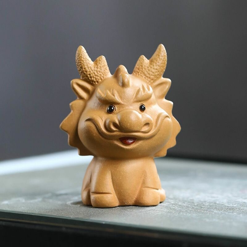Фигурка "Дракончик" желтый