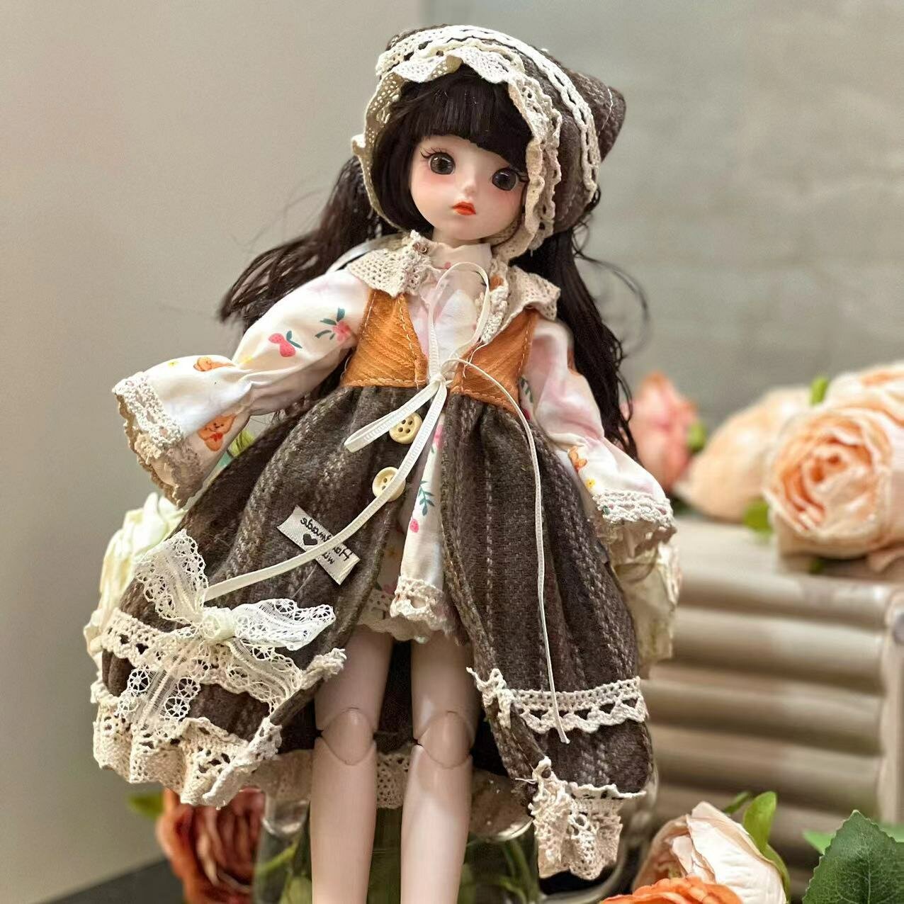 Набор одежды для куклы 1/6 BJD в лесной тематике для девочек, игрушка-кукла принцесса.