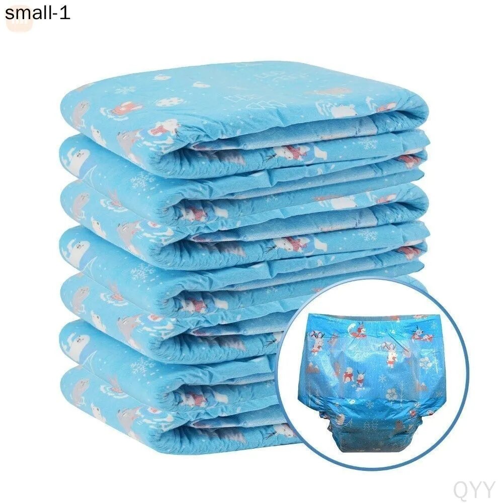 Одноразовые подгузники ABDL красный принт, 1 шт