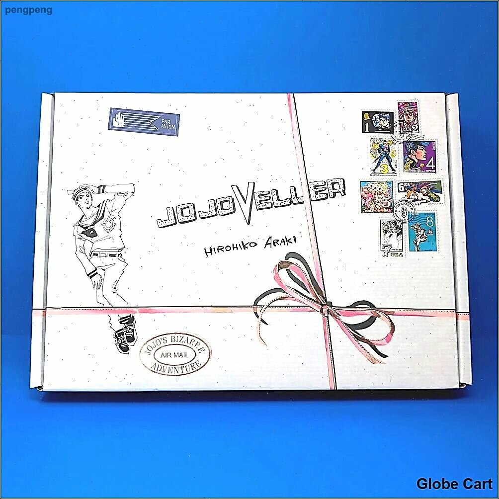 Артбук JOJOVELLER JoJo's Bizarre Adventure полное собрание иллюстраций и дизайнов