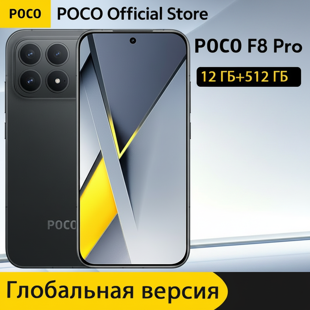 Смартфон Poco F8 Pro, 12/512ГБ, global