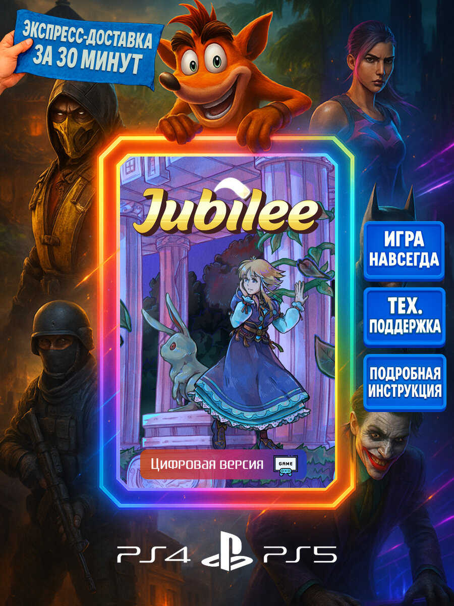 Jubilee PS4/PS5 | Моментальная доставка | Английский язык | Боевики
