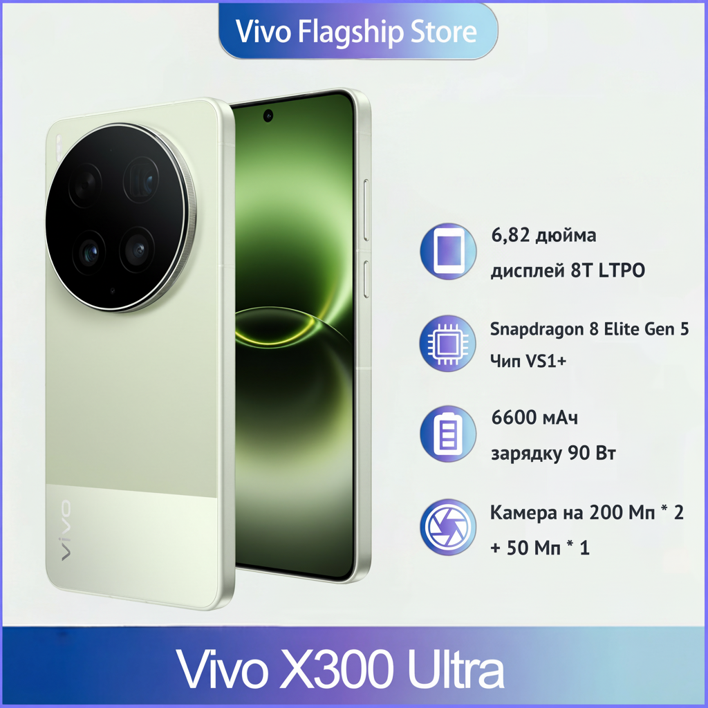 Смартфон Vivo X300 Ultra, 16ГБ/1ТБ, russia