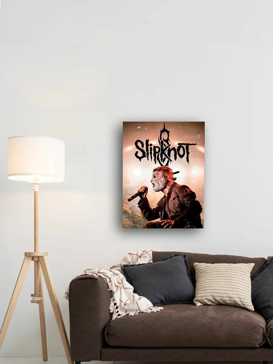 Постеры на стену Slipknot, плакат 1шт, А4 размер. — фото 1