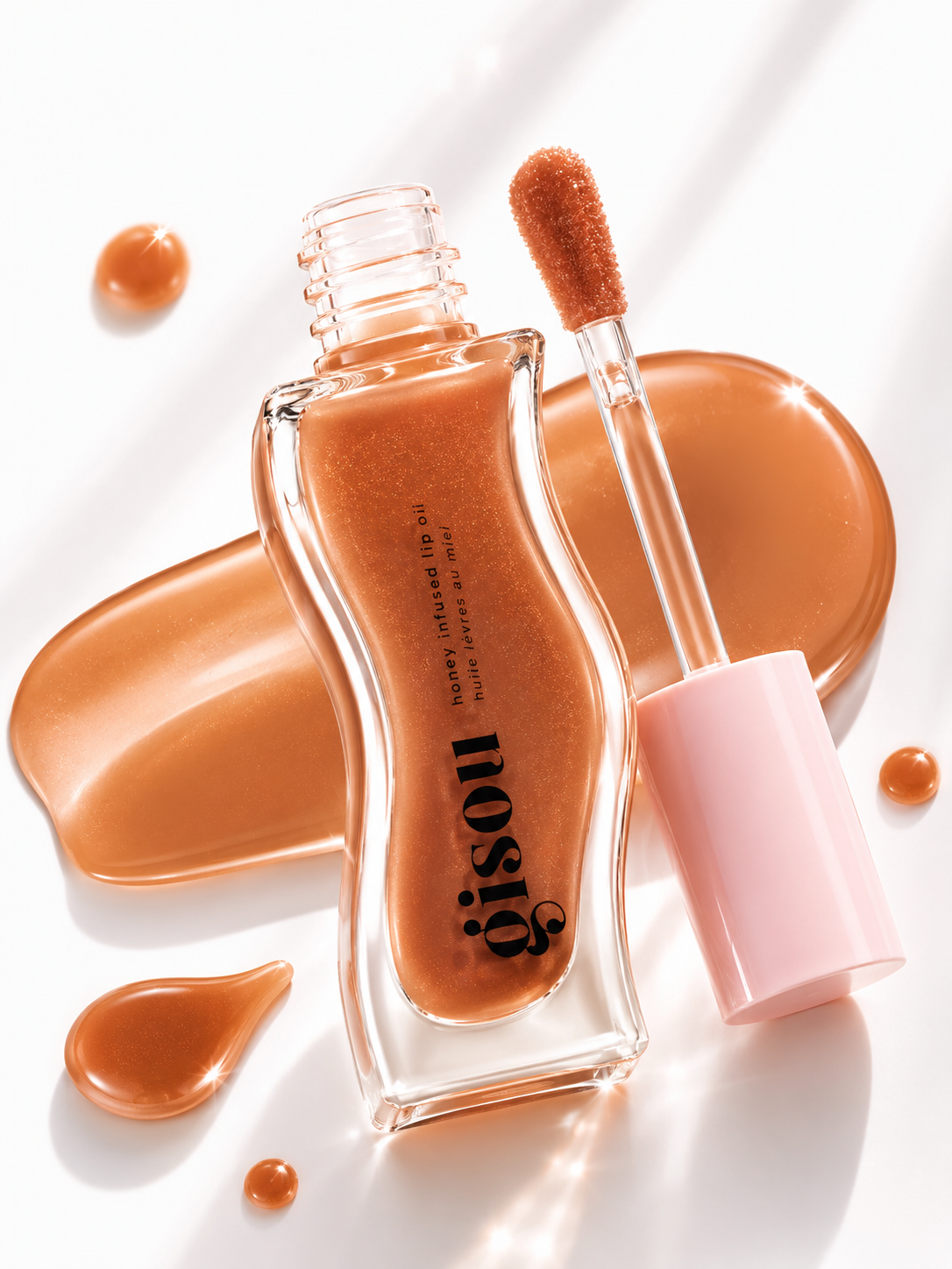 Масло блеск для губ Honey Gisou, увлажняющий Sticky Toffee, 8 мл