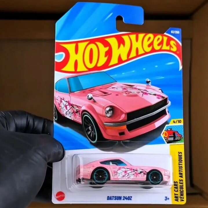 Машинка model Alloy car model toy 2025M Datsan 240z