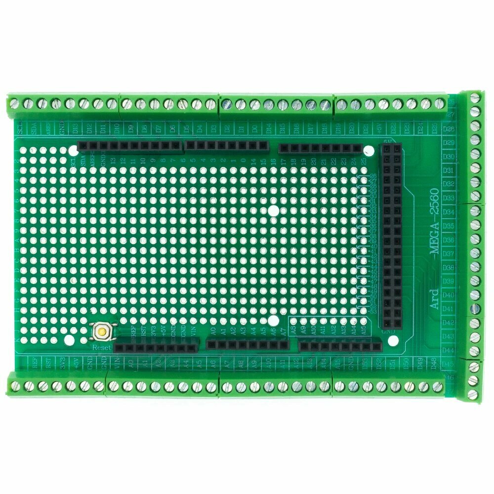 YANXD Прототип винтовой клеммной колодки для Arduino Mega2560 Welded Board