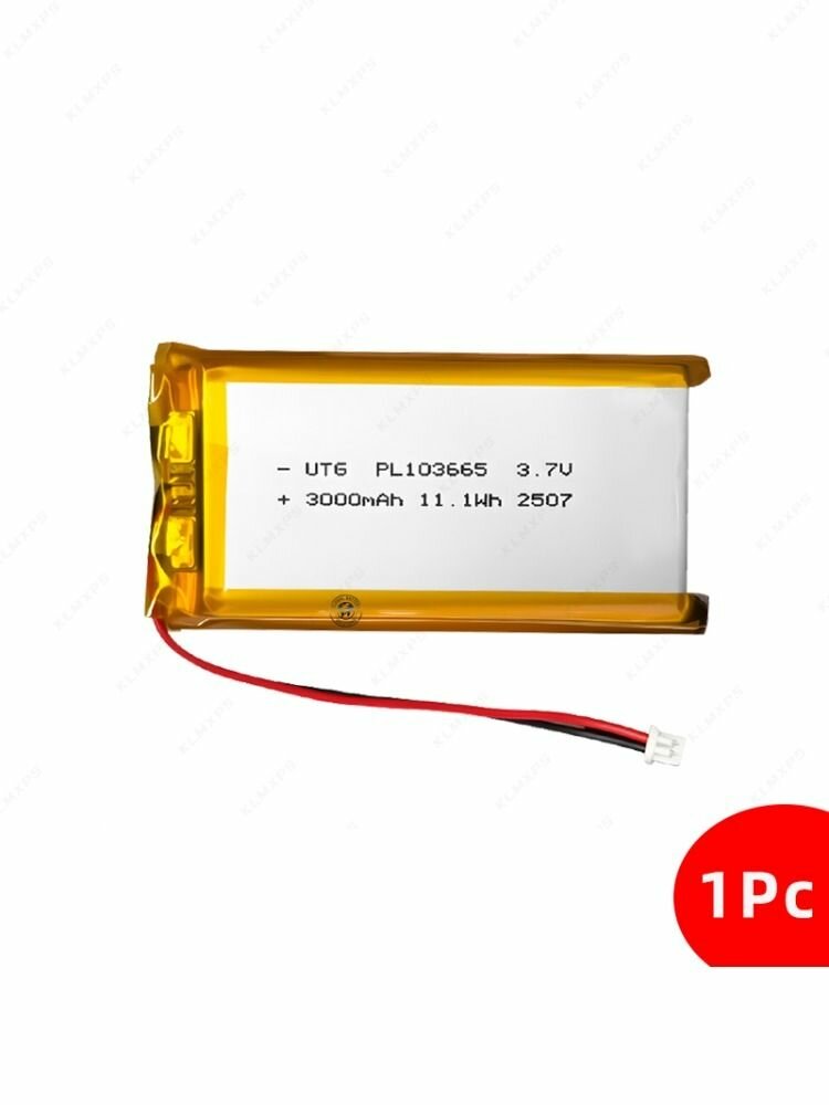 1-10PCS PL103665 3.7V 3000mAh Lipo аккумулятор для LoRa 32 V3 T114 V2 беспроводной Stick Lite Совет по разработке
