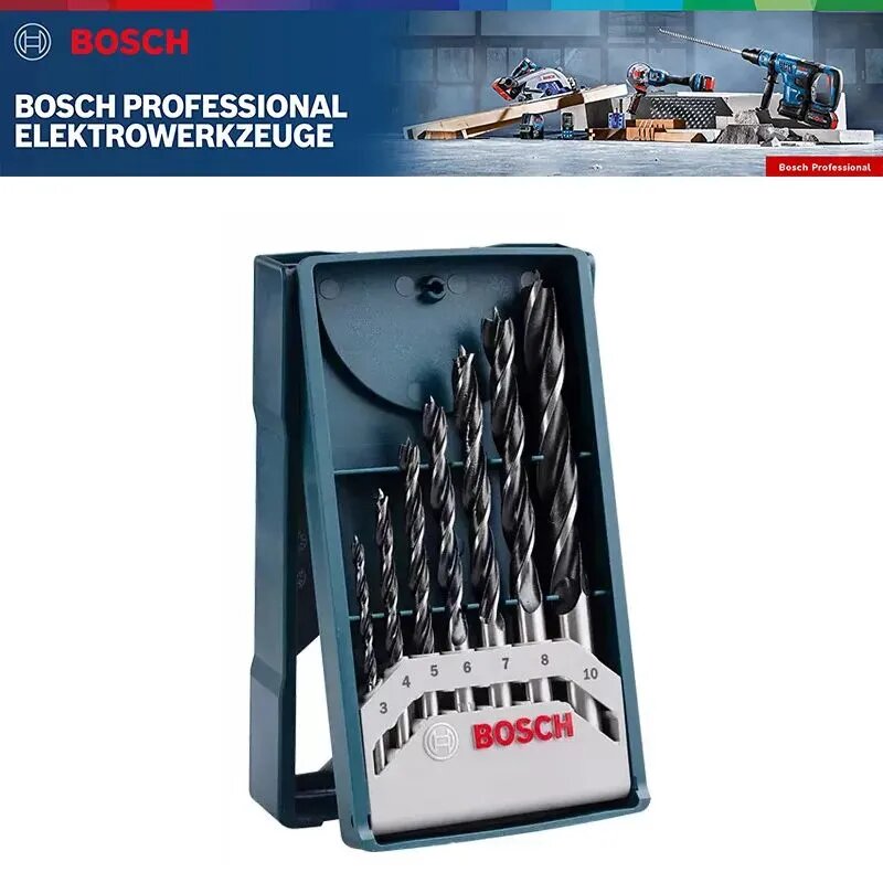 Набор деревообрабатывающих сверл Bosch из 7 частей