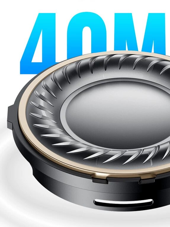 BOROFONE BO22 Bluetooth 5.3 Беспроводные наушники для спорта, музыки и игр в темно-сером цвете
