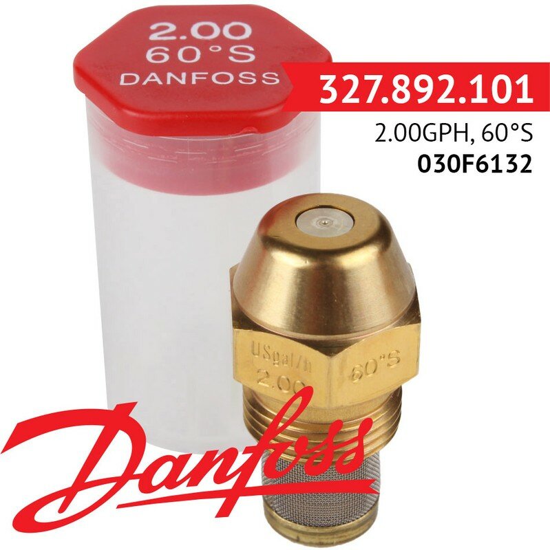 Топливная форсунка Danfoss 2.00GPH,60S 030F6132