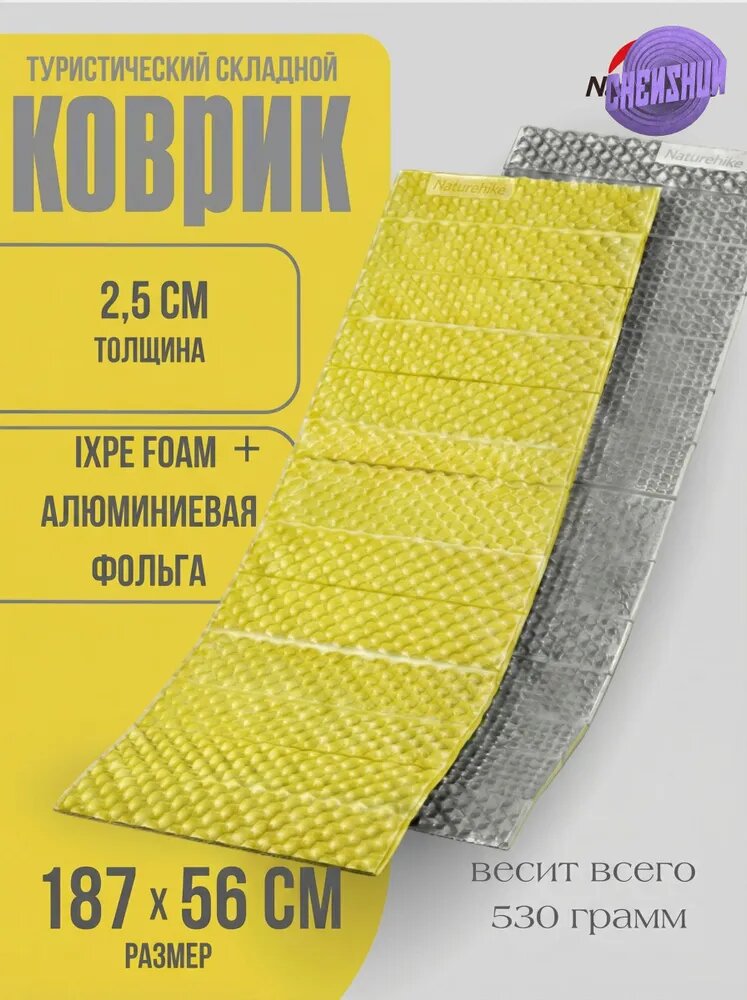 Коврик туристический