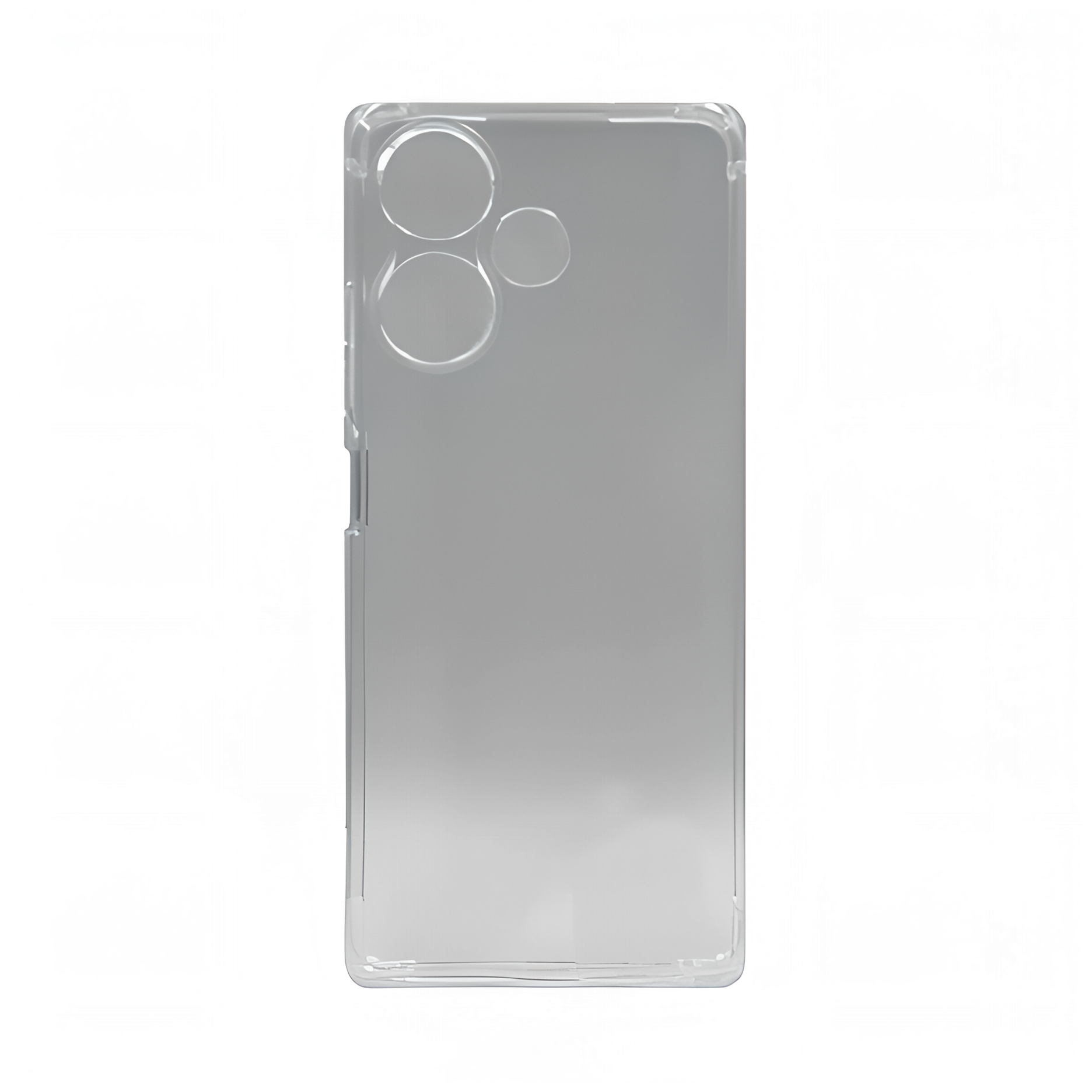 Чехол для Infinix HOT 30 с усиленными углами, с защитой камеры, силиконовый, прозрачный