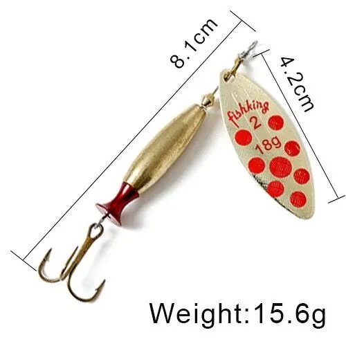 Блесна Mepps Aglia Long Cast 3 18гр. Gold
