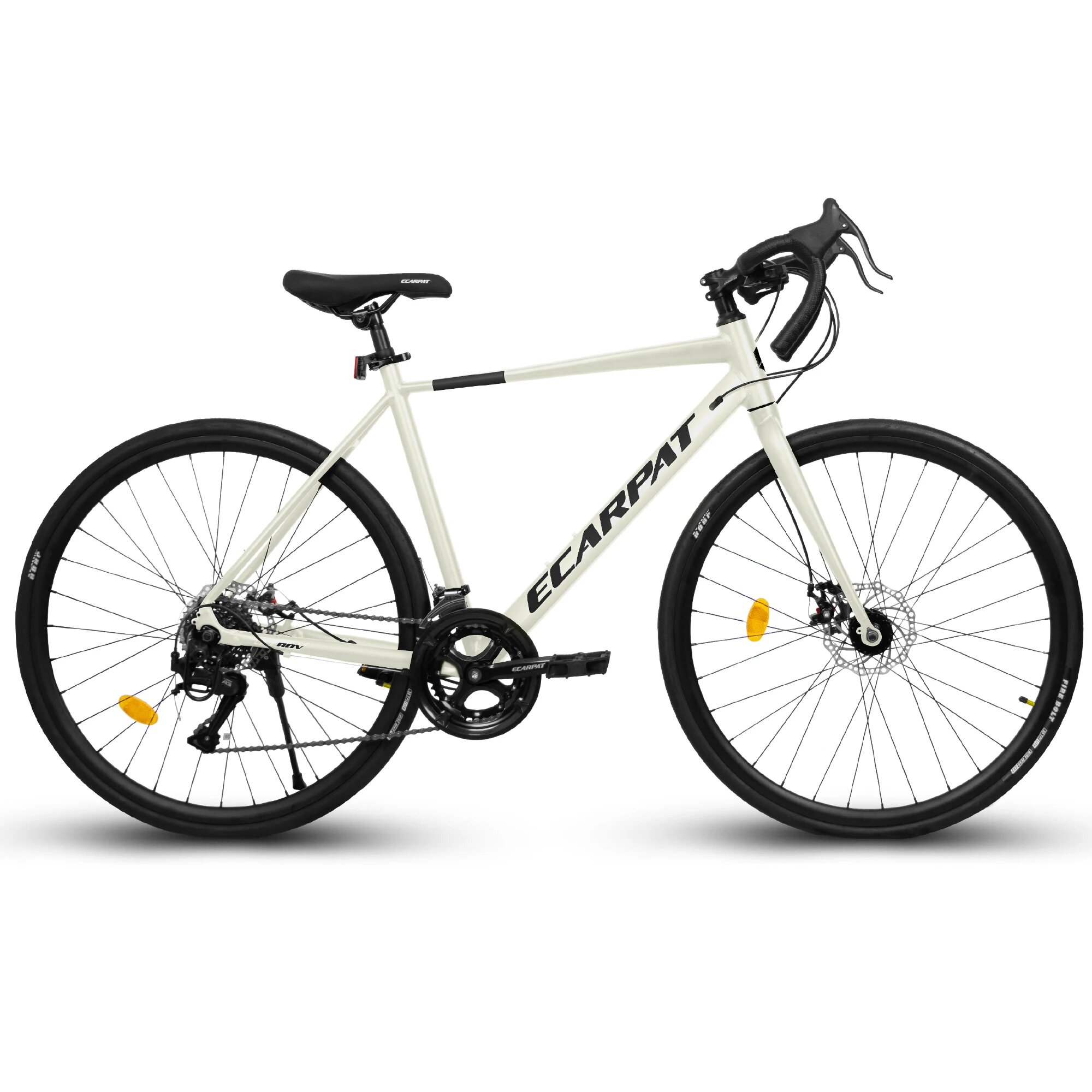Алюминиевая дорожная велосипед 700c для взрослых ростом 168-190 см, 16-скоростной гоночный велосипед с дисковыми тормозами и сливным рулем, легкий рама 51 см, грузоподъемность 113 кг