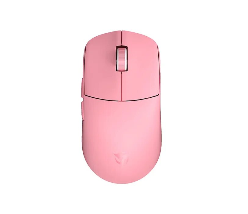 Розовая беспроводная игровая мышь NINJUTSO Sora V2 8K