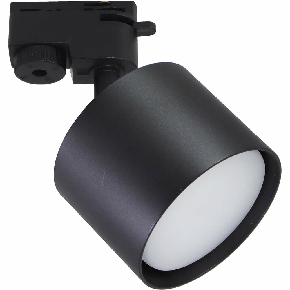 Светильник трековый MAXLIGHT CAST 205 GX53 BLACK алюминиевое литье, круглый, поворотный, GX53, черный, 82x70 мм 00-00001242