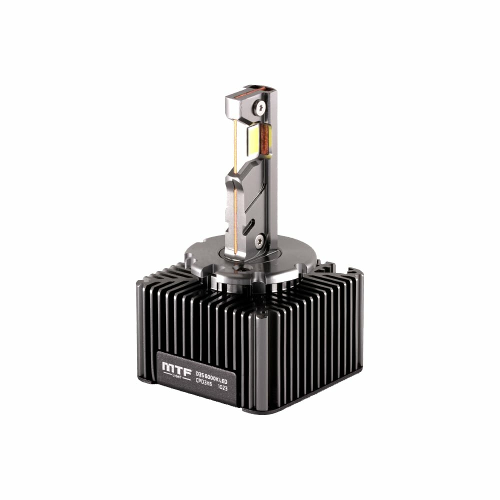 Светодиодные лампы MTF Light серия CYBER LIGHT PRO, D3S, 42V, 35W, 4250lm, 6000K, кулер, комплект CPD3K6