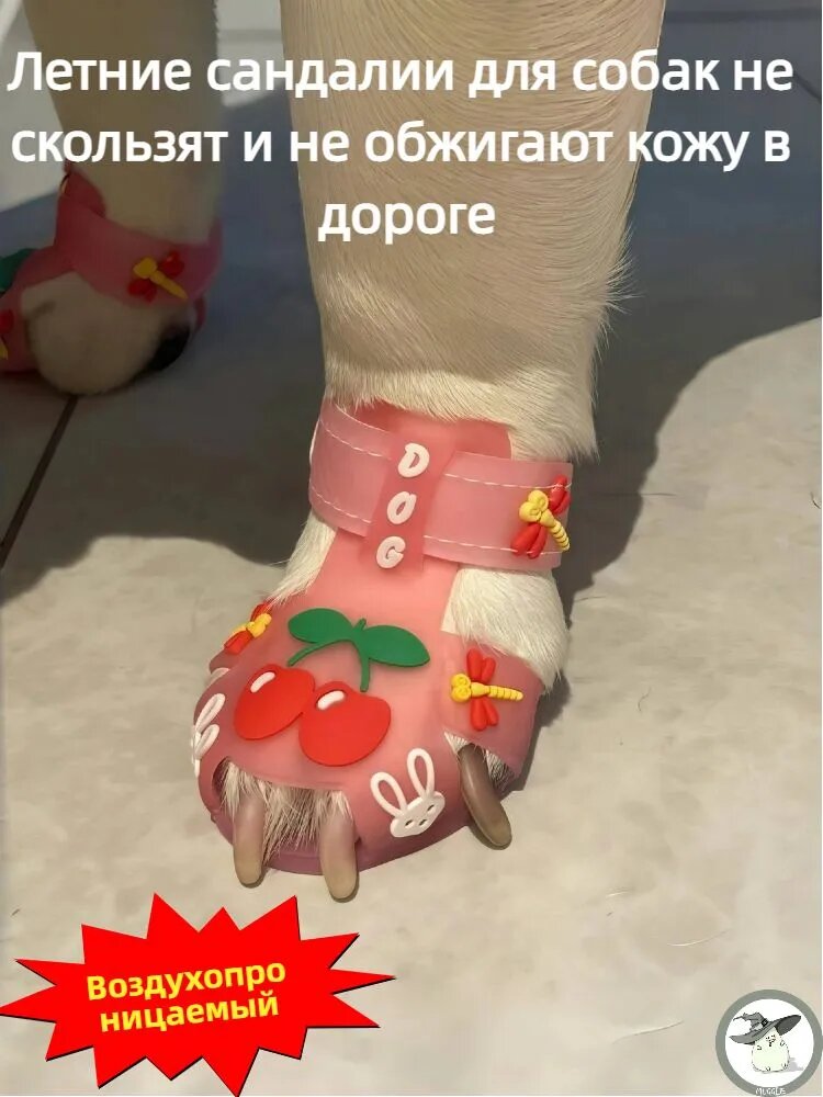 Летние сандалии для собак