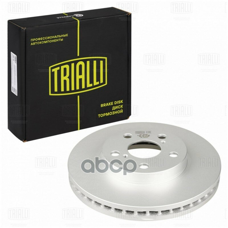 Диск тормозной d=255 | перед | Trialli арт. DF105106