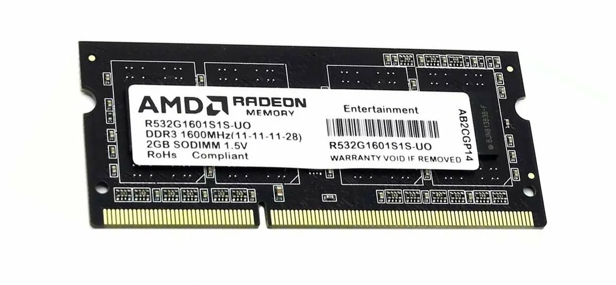 Оперативная память AMD DDRIII 2Gb R532G1601S1S-U0