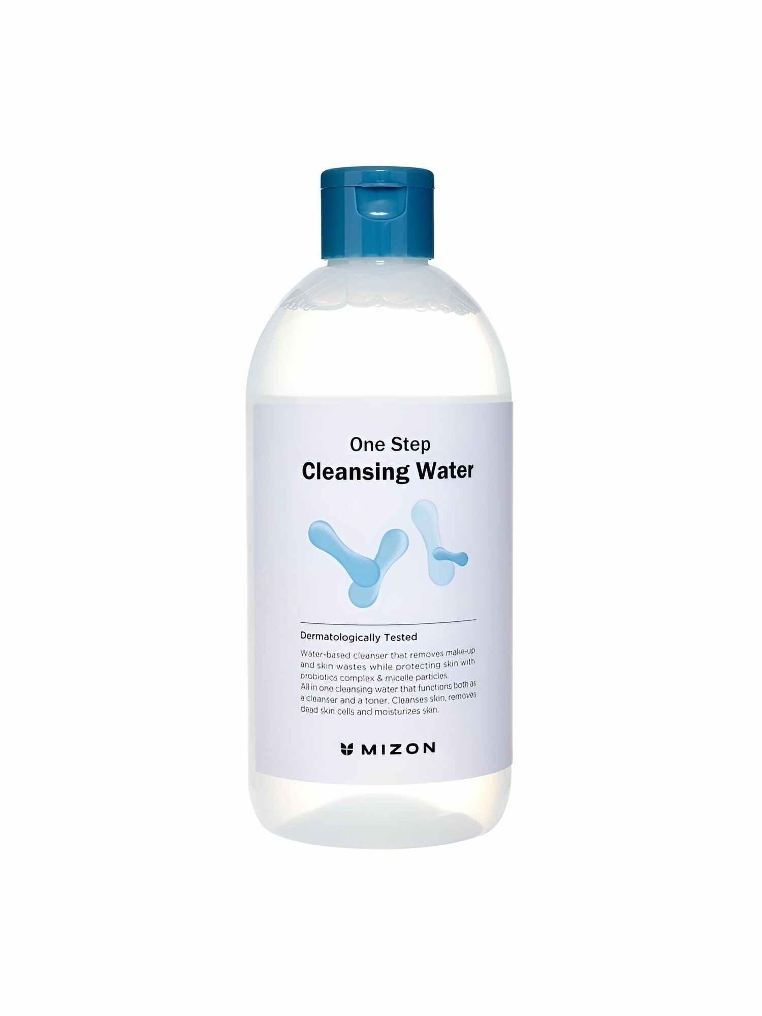 MIZON Мицеллярная вода с пробиотиками ONE STEP CLEANSING WATER 500мл