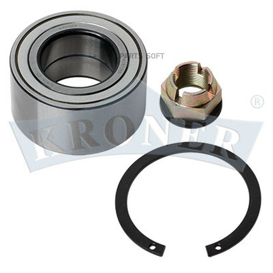 Подшипник ступицы от официального дистрибьютора, KRONER, артикул K151055
