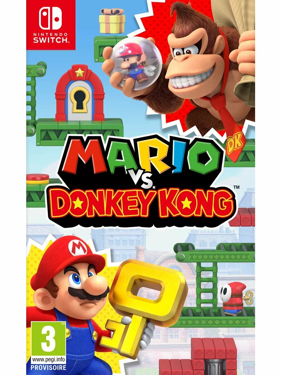 Игра "Mario vs. Donkey Kong" для Nintendo Switch, японская версия — фото 1