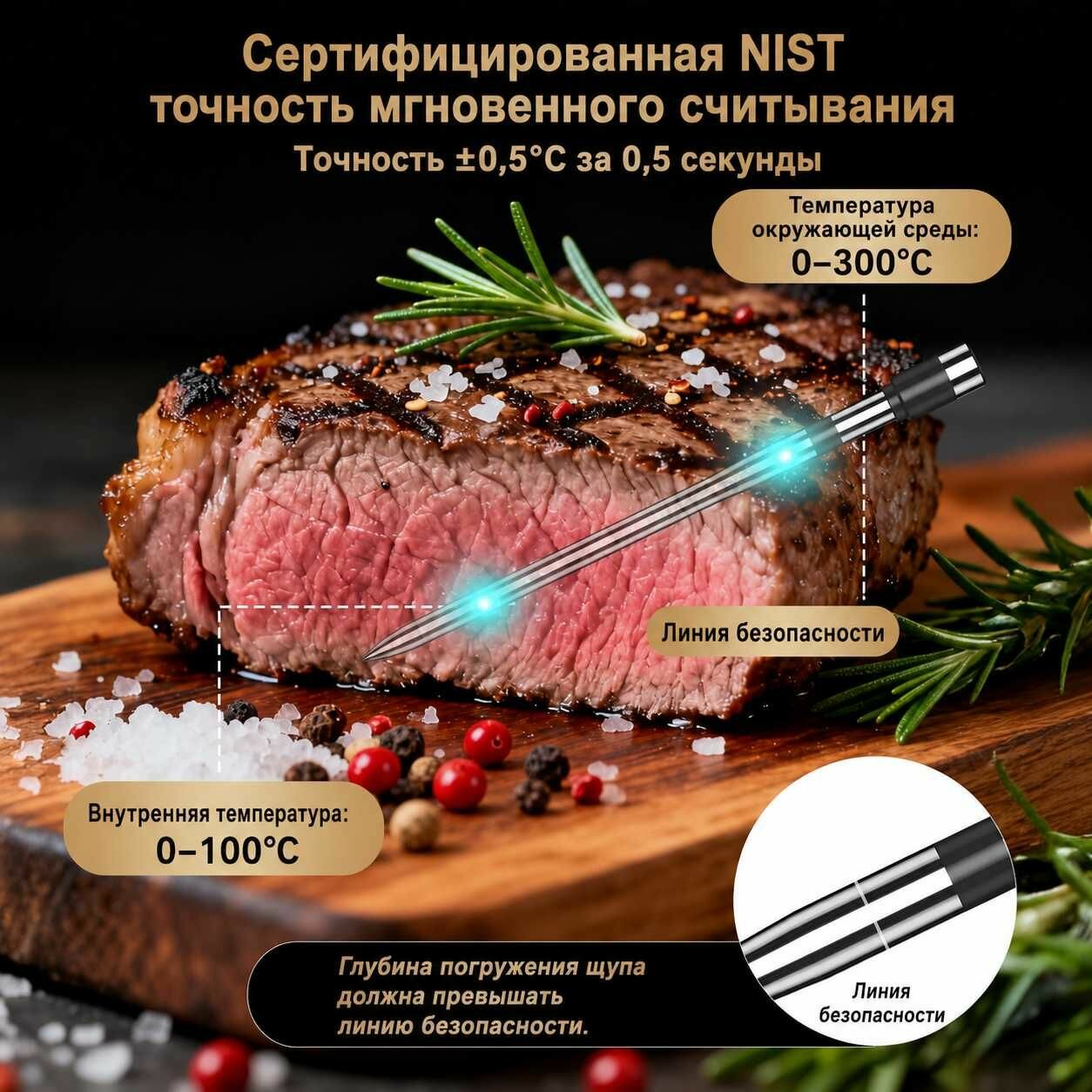 Кулинарный термометр — фото 1