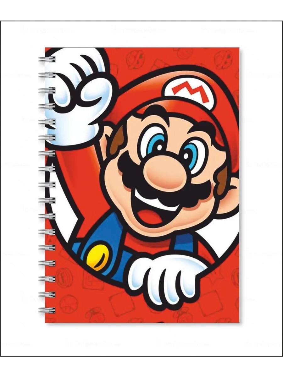 Тетрадь Super Mario - Супер Марио