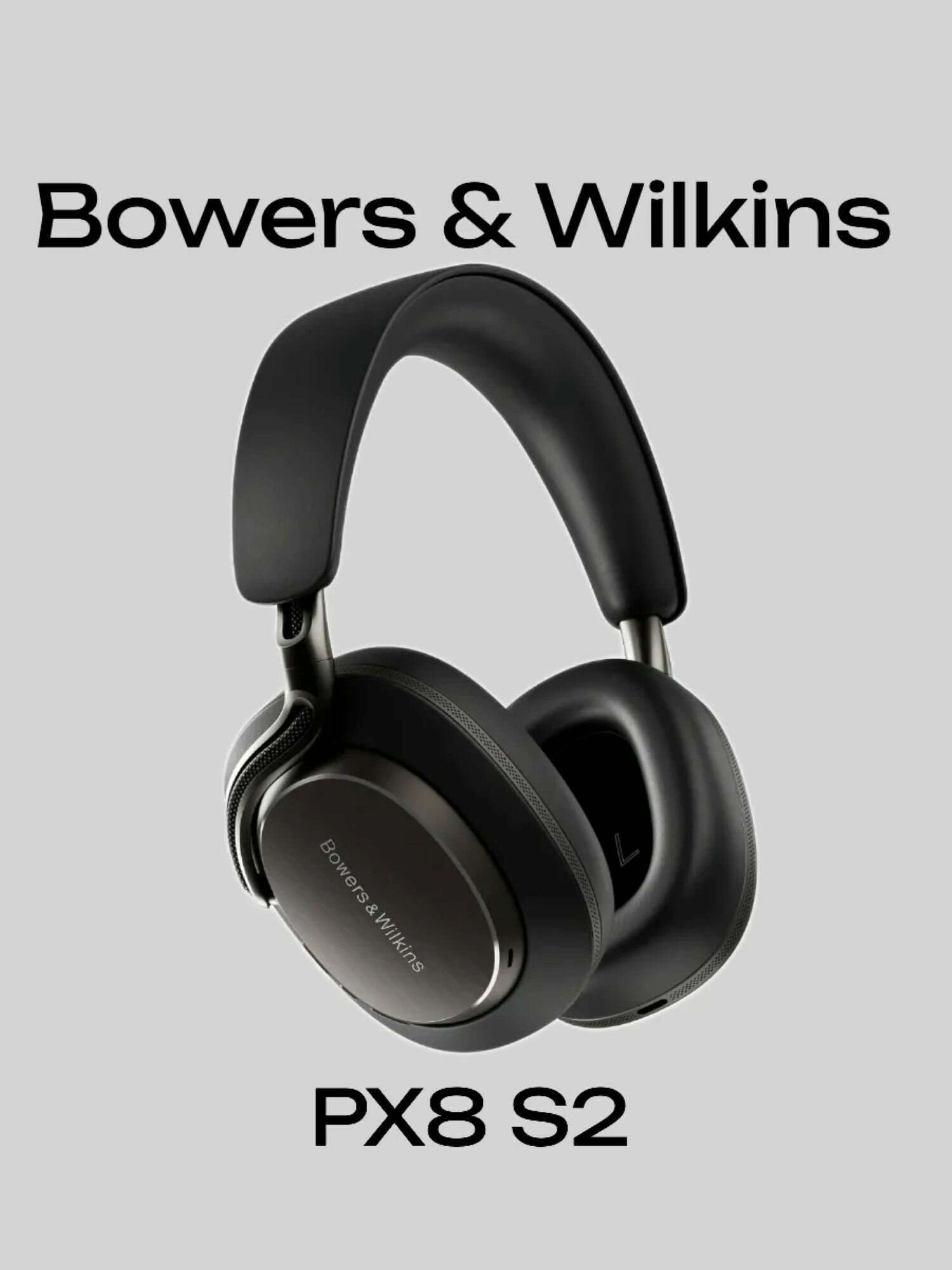 Беспроводные наушники Bowers Wilkins Px8 S2, Onyx Black (Черный)