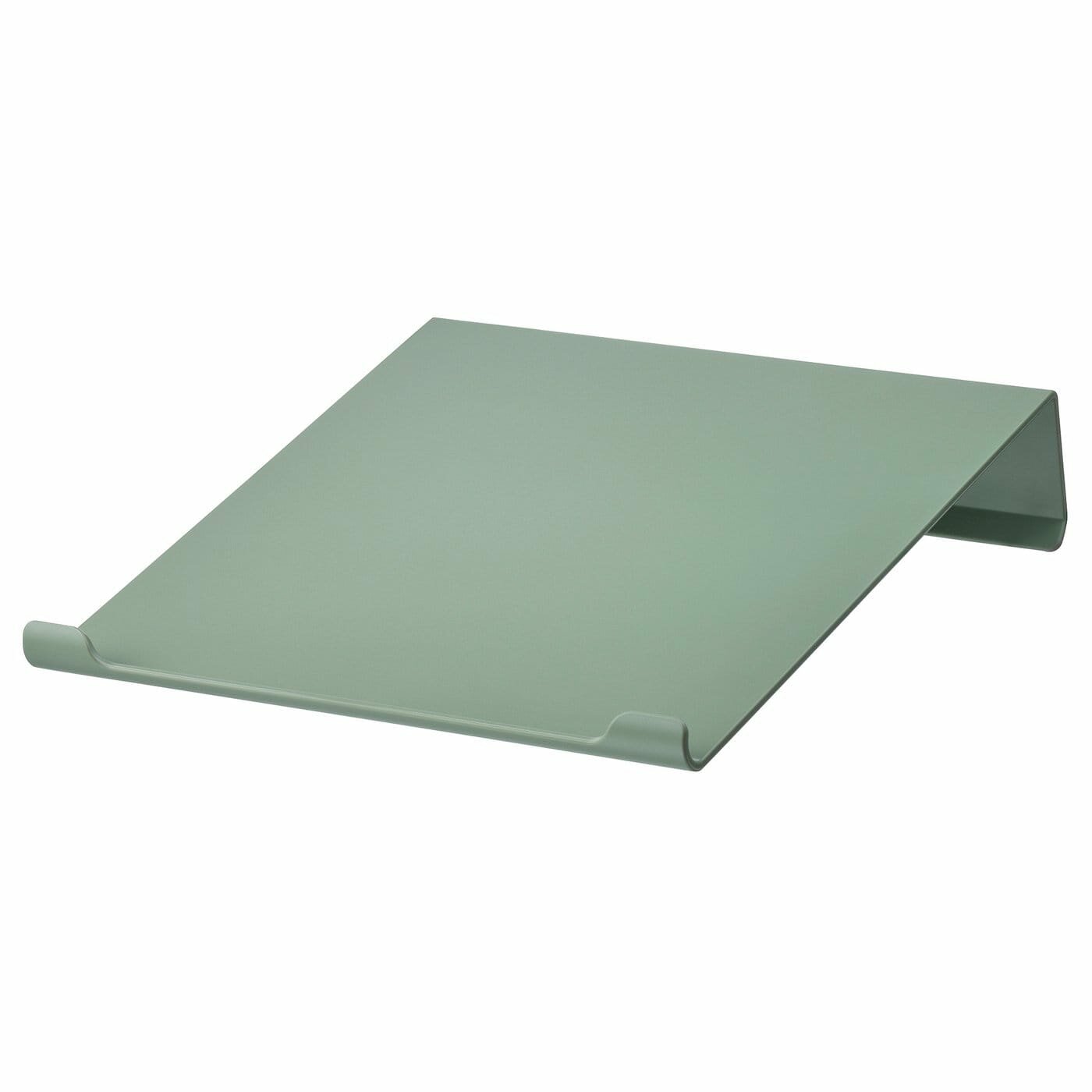 Полка ikea relatera, светло-серо-зеленый, 34x24 см 106.113.35