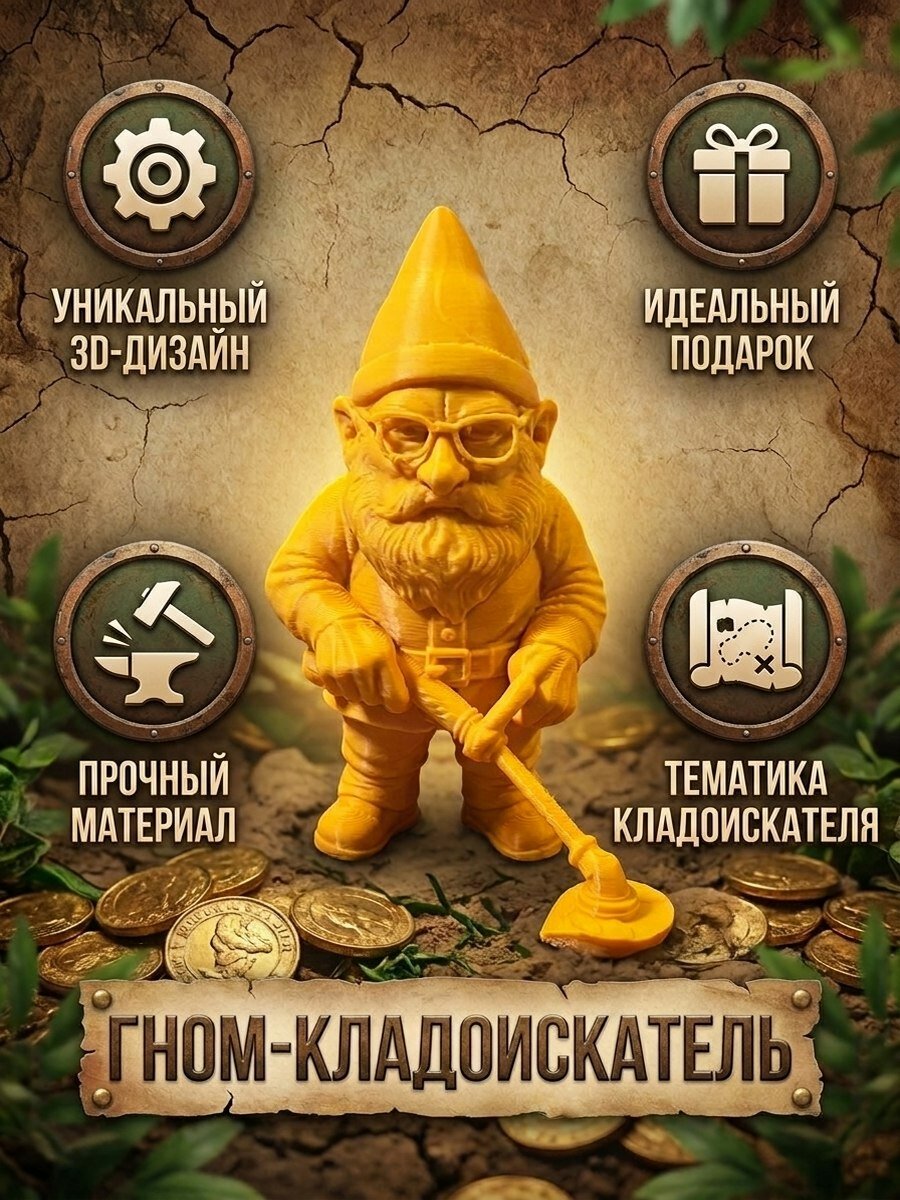 Гном кладоискатель