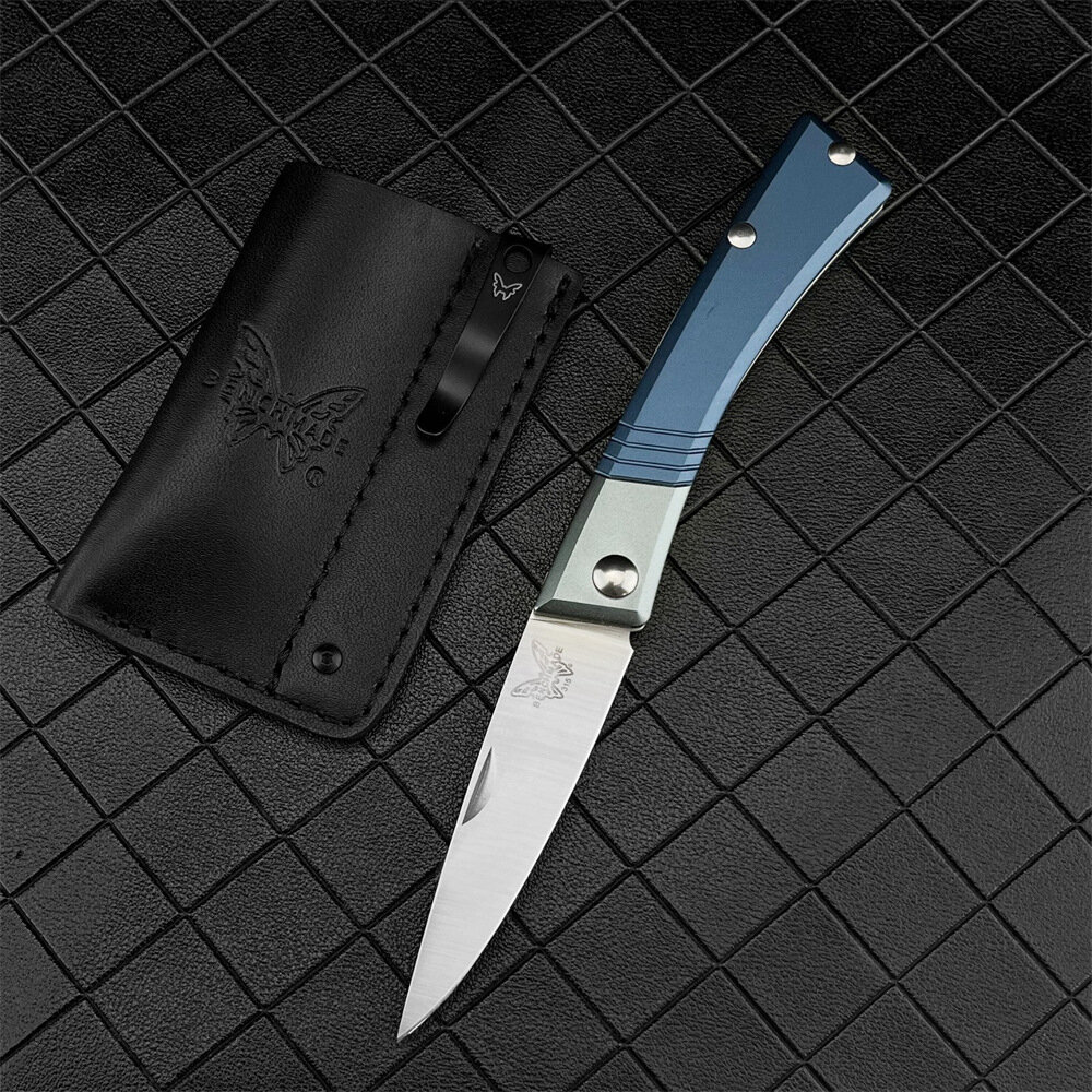 Benchmade Компактный складной нож для кемпинга, пикников и рыбалки, универсальный нож для нарезки мяса, снаряжение EDC