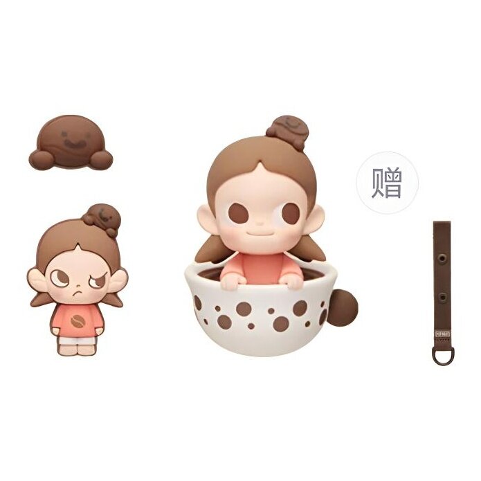 POP MART Скелепанда Молли Лабубу Диму CRYBABY Кричащая Кукла PINOJELLY Зсига Coffee Factory Collection