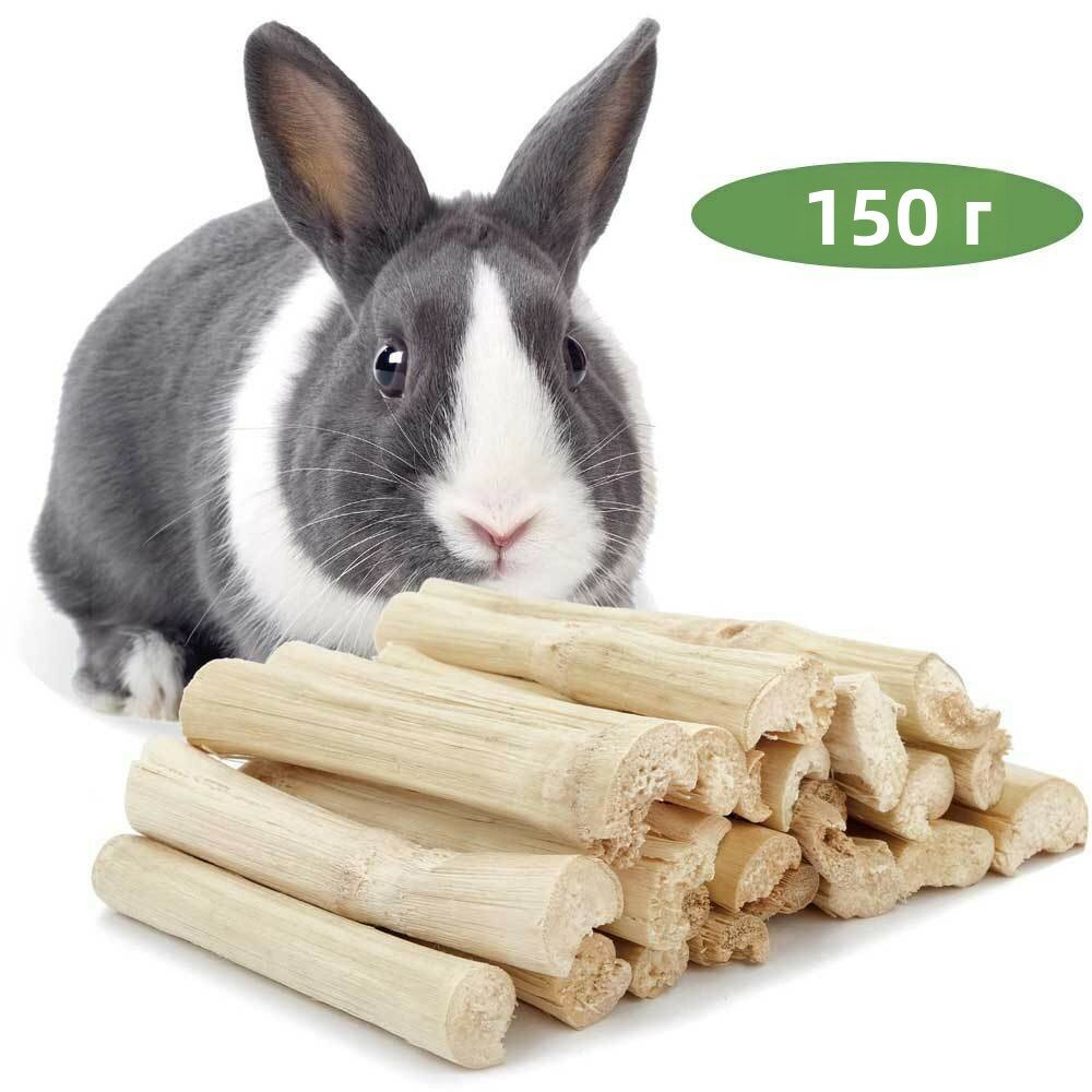 Грызуны / Sweet Bamboo / Натуральная органическая палочка для стачивания зубов / 150/300 г / Для морских свинок, хомяков