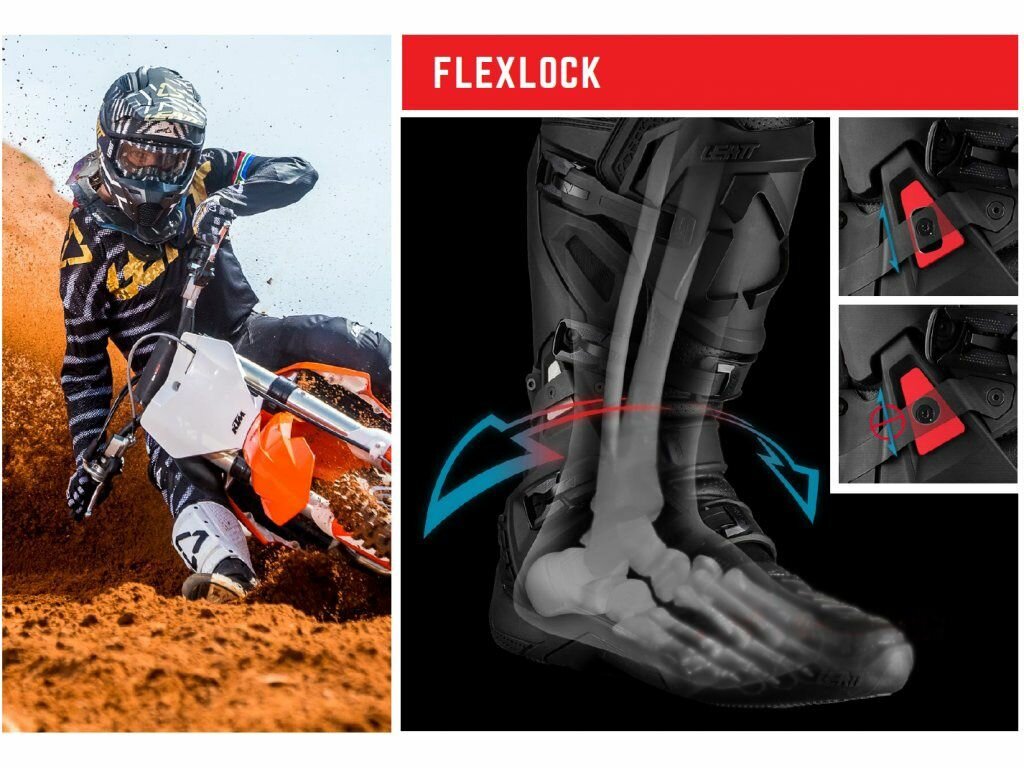Мотоботы Leatt 5.5 FlexLock Boot — фото 1